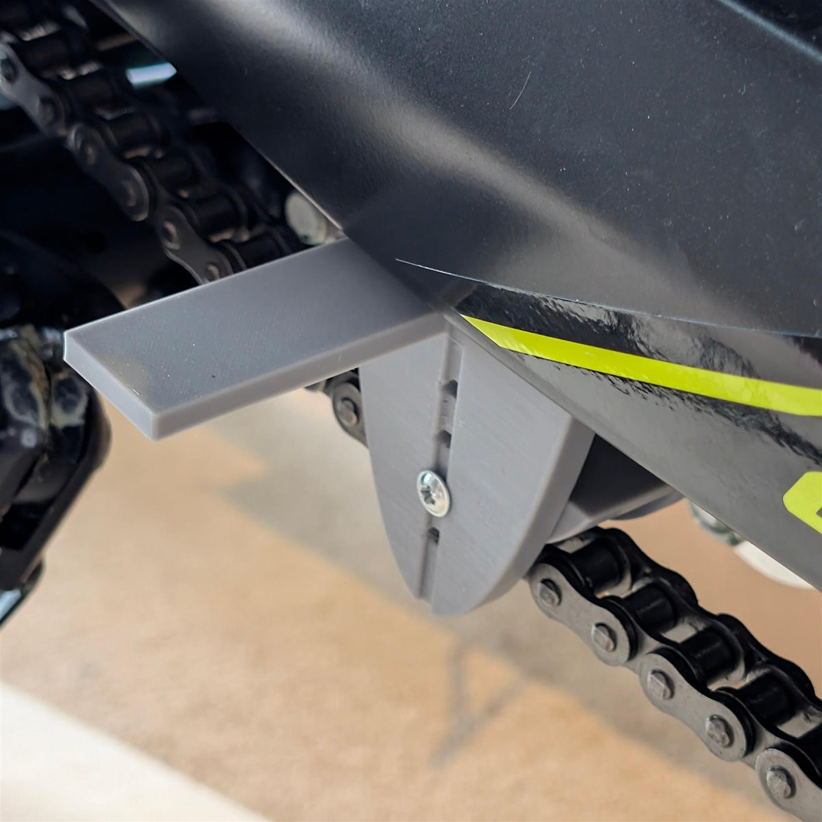 Motorbike Chain Tensioner Guide Adjustable Checker Helper Measurer For Motorcycle Dirt Bike ...