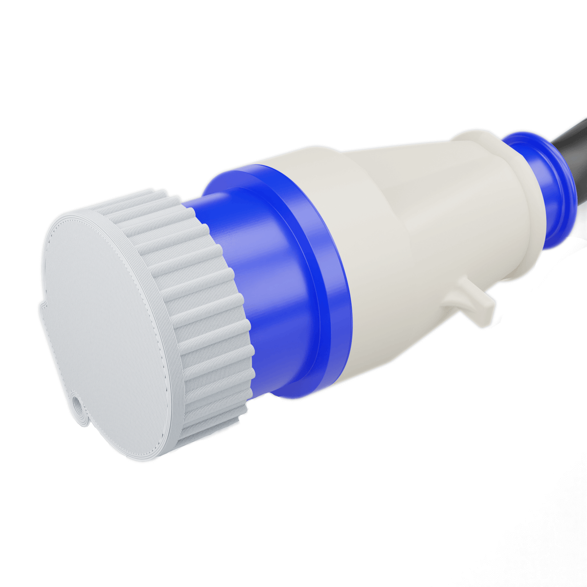 32 Amp Mains Electric Plug Dust Cover For Industrial Machinery Hook Up ...