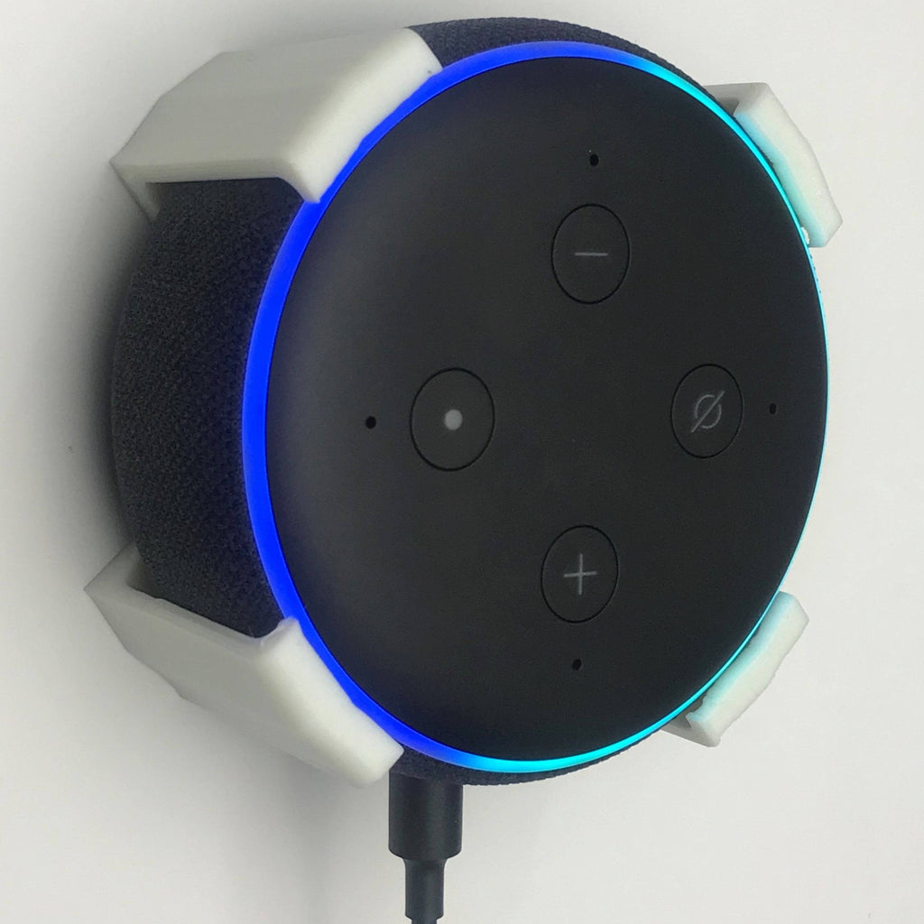 Echo Dot 3Rd Generation Wall Bracket Mount 4 Leg | 3DCabin