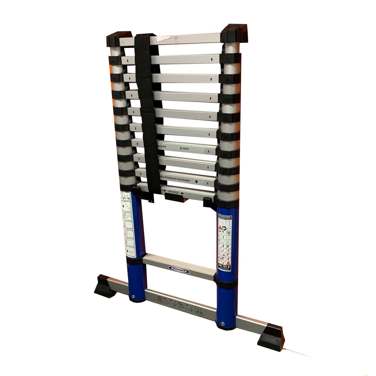 Ladder Wall Mount Bracket Holder Universal Low Profile Heavy Duty Black ...